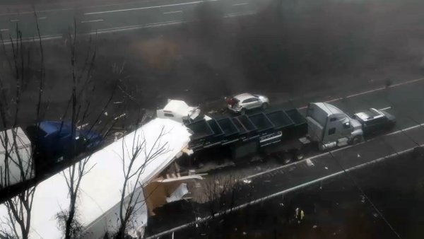 Route 84 accident today hurts family – NBC New York