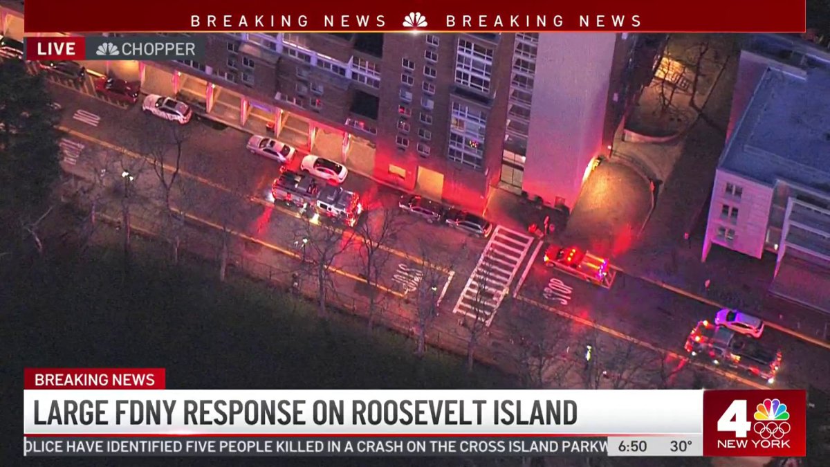 Large FDNY response on Roosevelt Island – NBC New York
