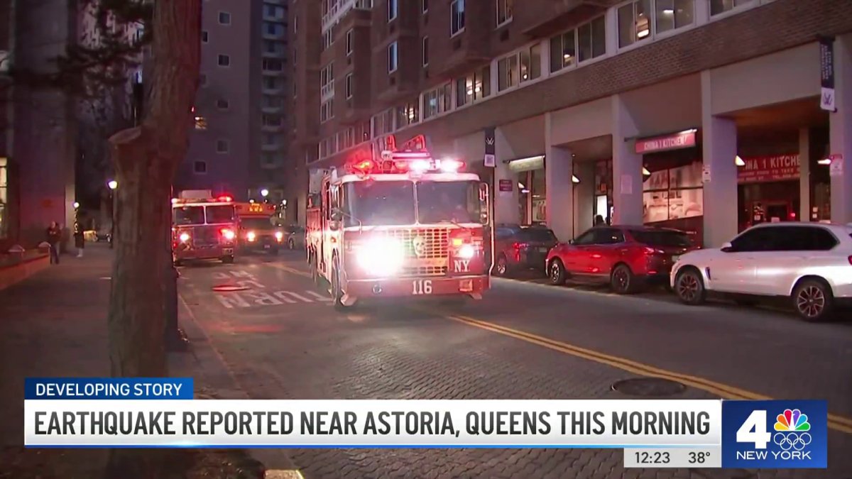 Earthquake reported near Astoria, Queens Tuesday morning – NBC New York