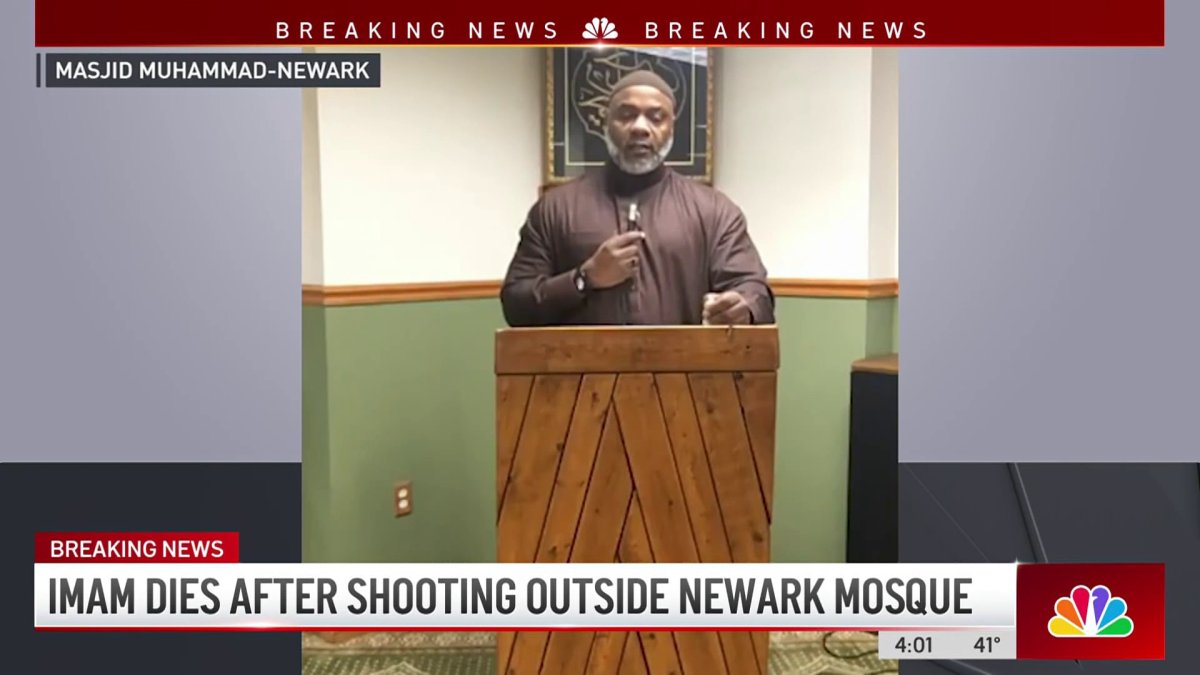 Imam dies after shooting outside Newark mosque – NBC New York