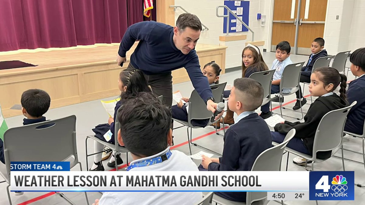 Weather Kids Visits Passaic School – NBC New York