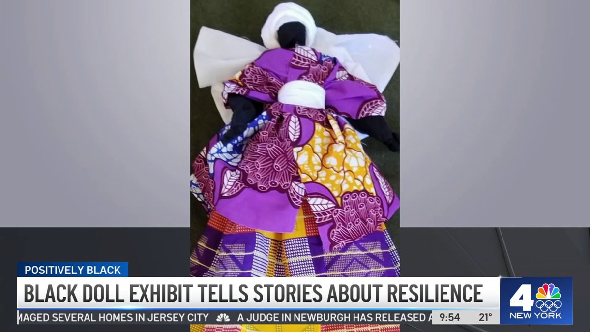 Positively Black: Doll exhibit tells stories of resilience – NBC New York