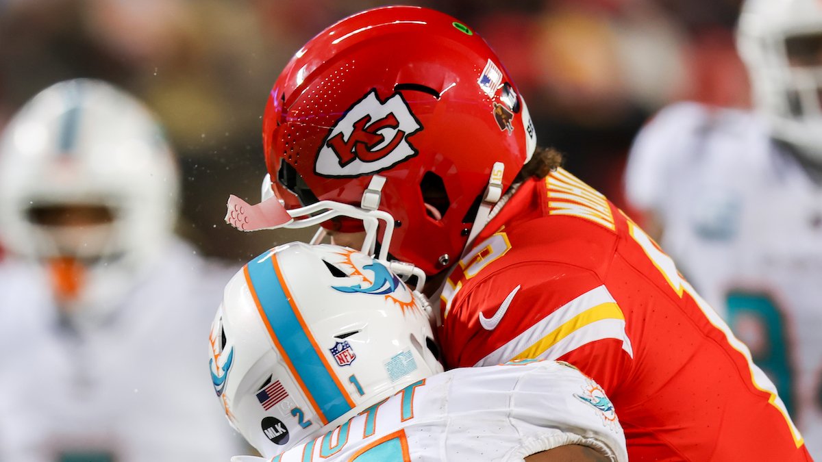 Helmet manufacturer says Mahomes’ helmet ‘did its job’ – NBC New York