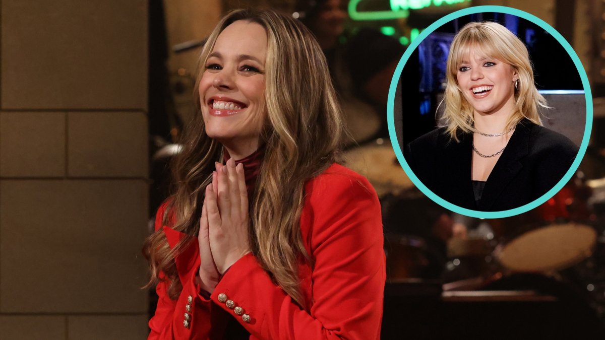 Rachel McAdams makes surprise ‘SNL’ cameo to introduce Reneé Rapp – NBC ...