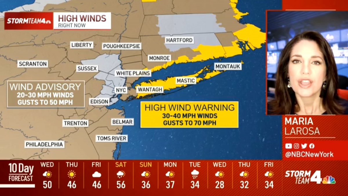 Latest Forecast From Storm Team 4 – NBC New York