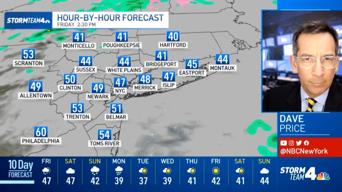 Latest Forecast From Storm Team 4 – NBC New York