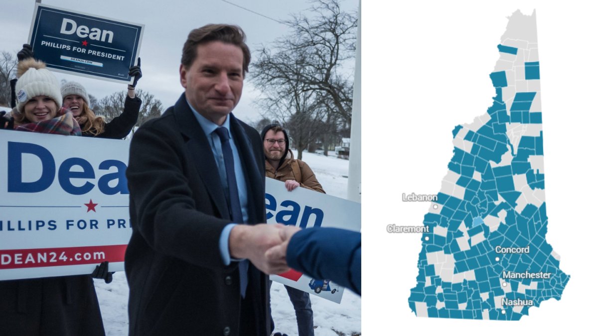Biden’s one loss in NH 2024 Democratic primary to Dean Phillips – NBC ...