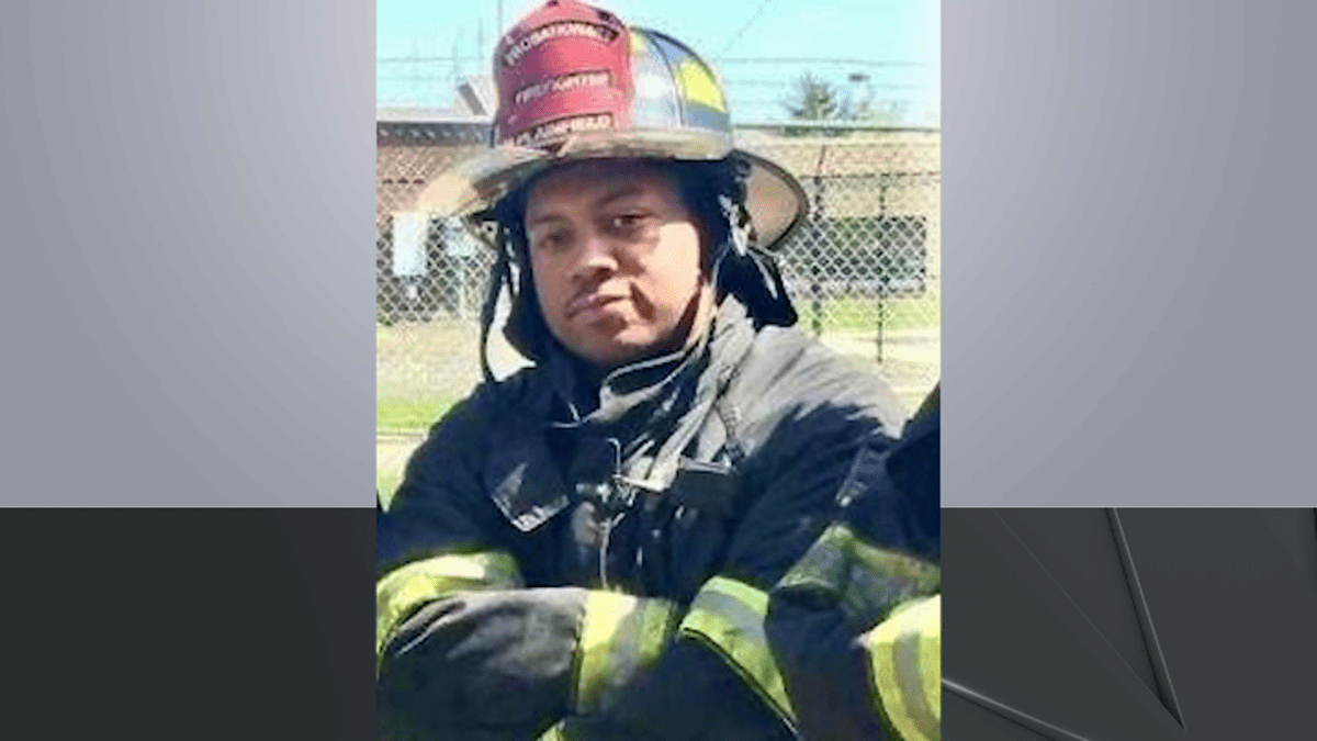 Plainfield Nj Fire Kills Responding Firefighter Official Nbc New York