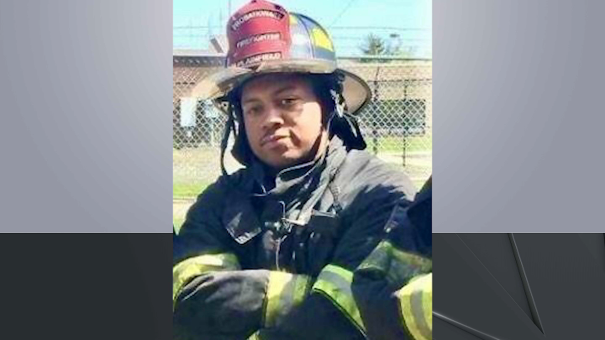 Plainfield Nj Fire Kills Responding Firefighter Official Nbc New York