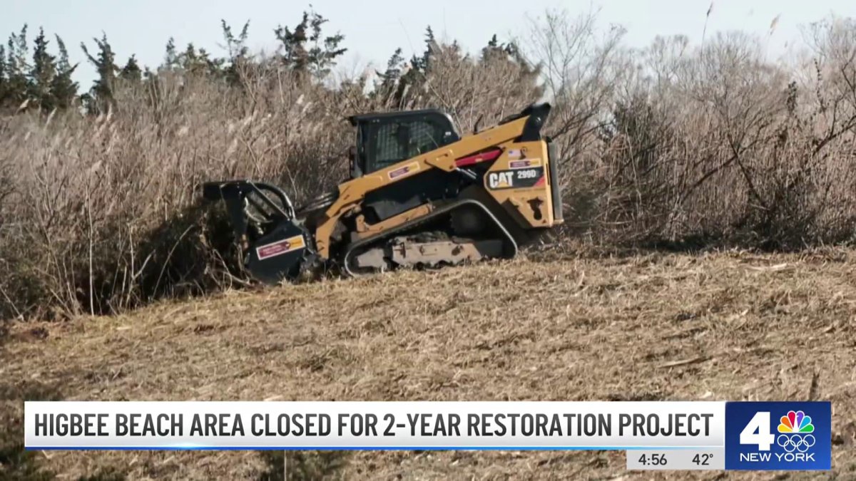 Higbee Beach area closed for 2-year restoration project – NBC New York