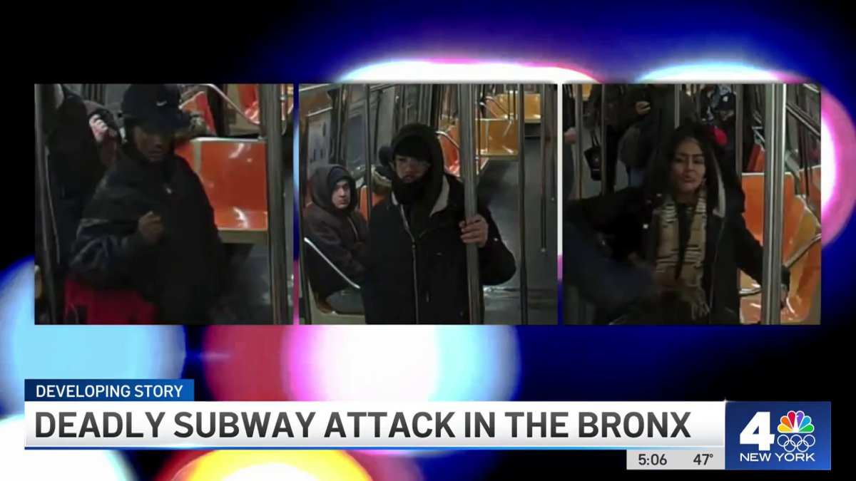 3 wanted in deadly subway attack in the Bronx – NBC New York