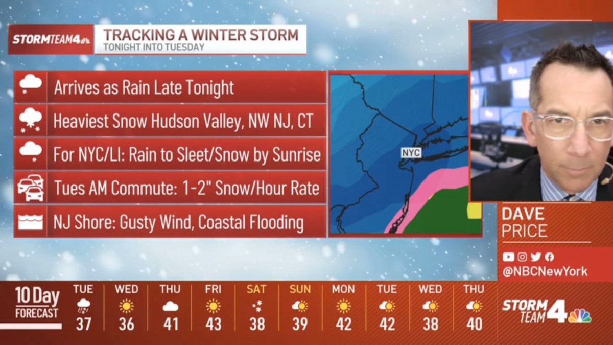 Latest Forecast From Storm Team 4 – NBC New York