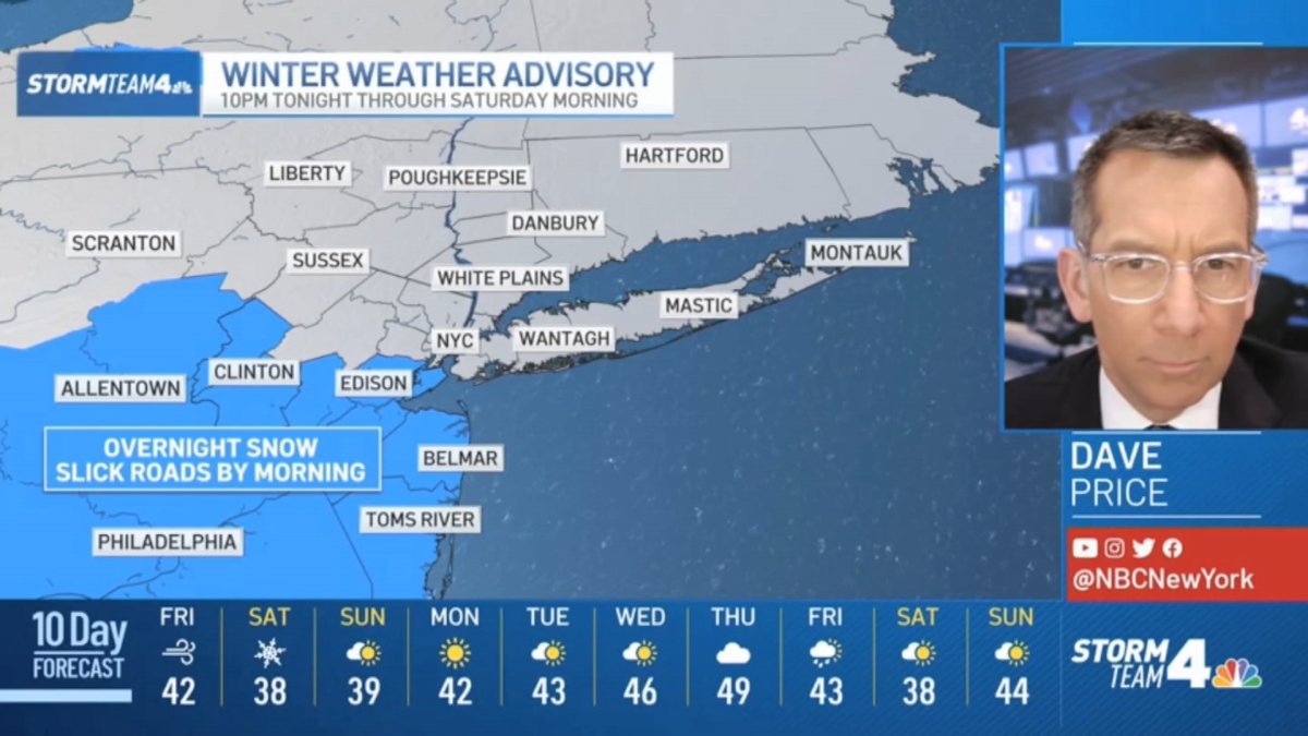 Latest Forecast From Storm Team 4 – NBC New York