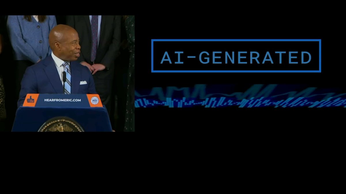 Eric Adams’ AI robocalls and Biden’s deepfake in New Hampshire are linked: Researchers – NBC New ...