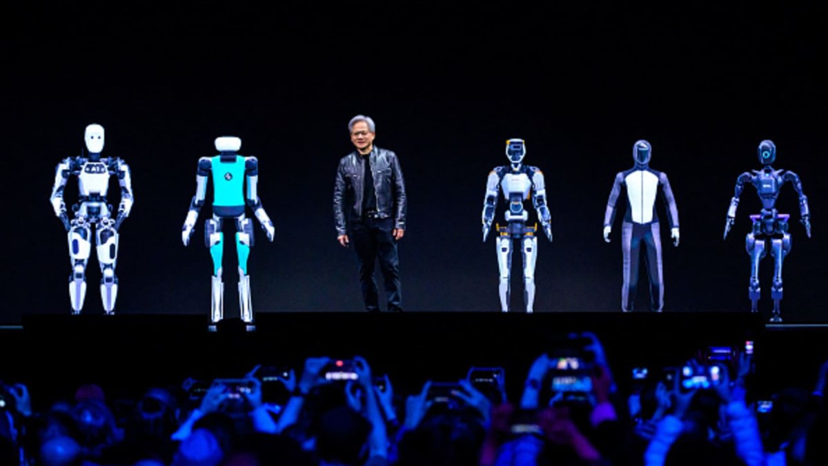 Nvidia CEO Jensen Huang explains why he’s all in on humanoid robotics ...