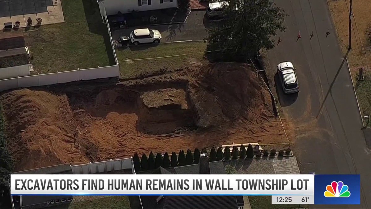 Human remains found in Wall Township lot – NBC New York