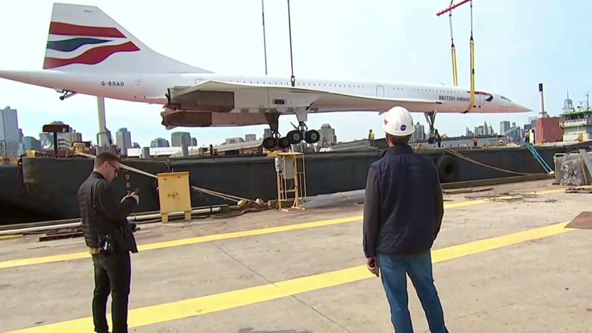 Concorde heading back to Intrepid after restoration – NBC New York