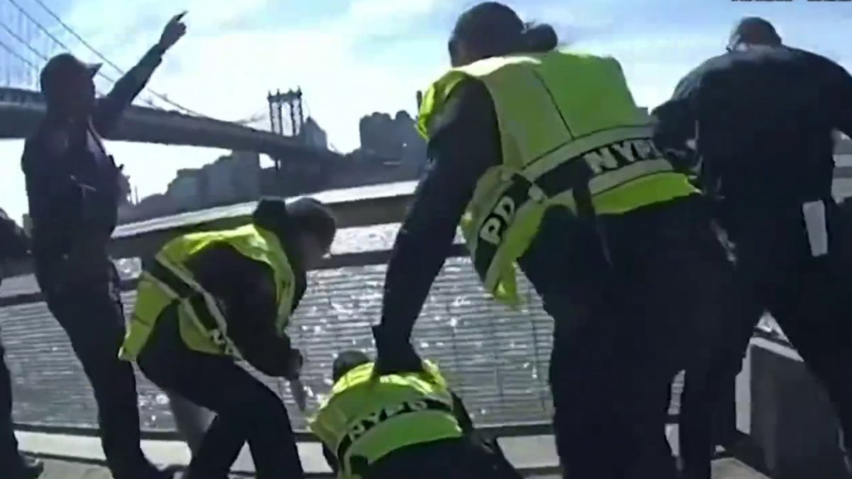 NYPD rescues woman in East River – NBC New York