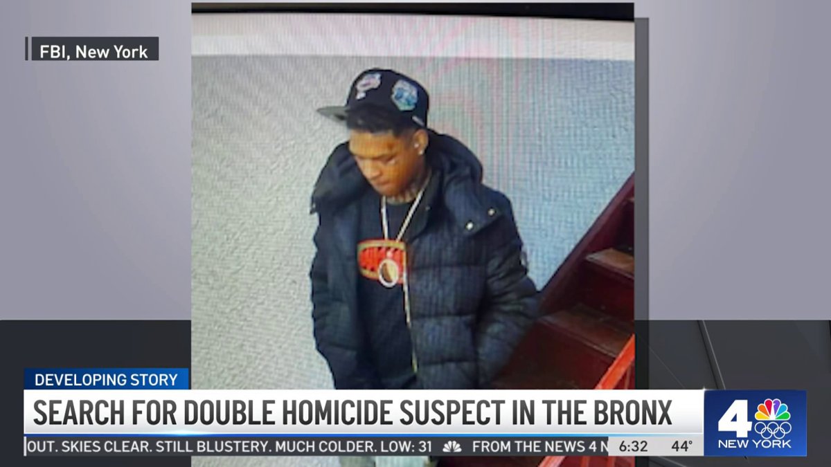Search for double homicide suspect in the Bronx – NBC New York