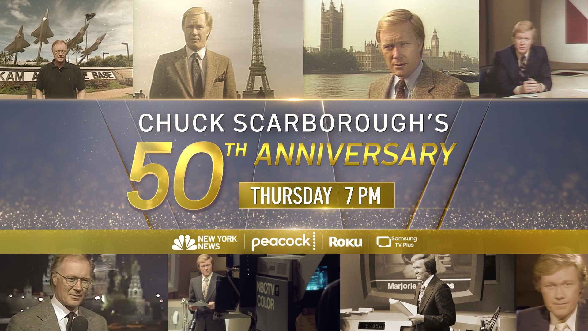 Chuck Scarborough 50th anniversary celebration takes him to ‘TODAY’ and ...
