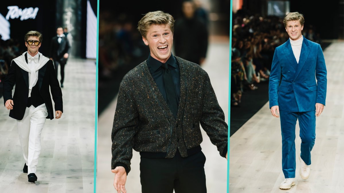 Robert Irwin surprises fans with runway debut at Melbourne Fashion festival – NBC New York