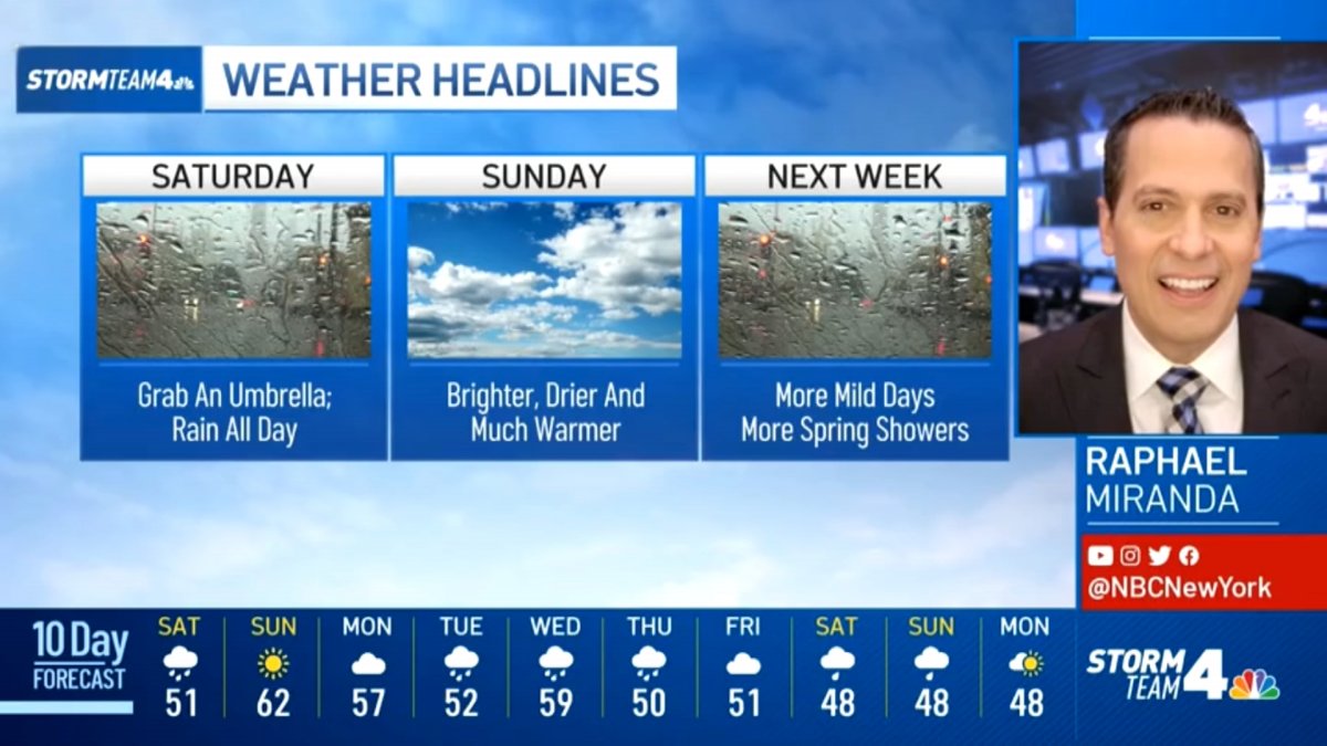 Latest Forecast From Storm Team 4 – NBC New York