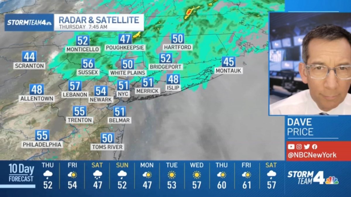 Latest Forecast From Storm Team 4 – NBC New York