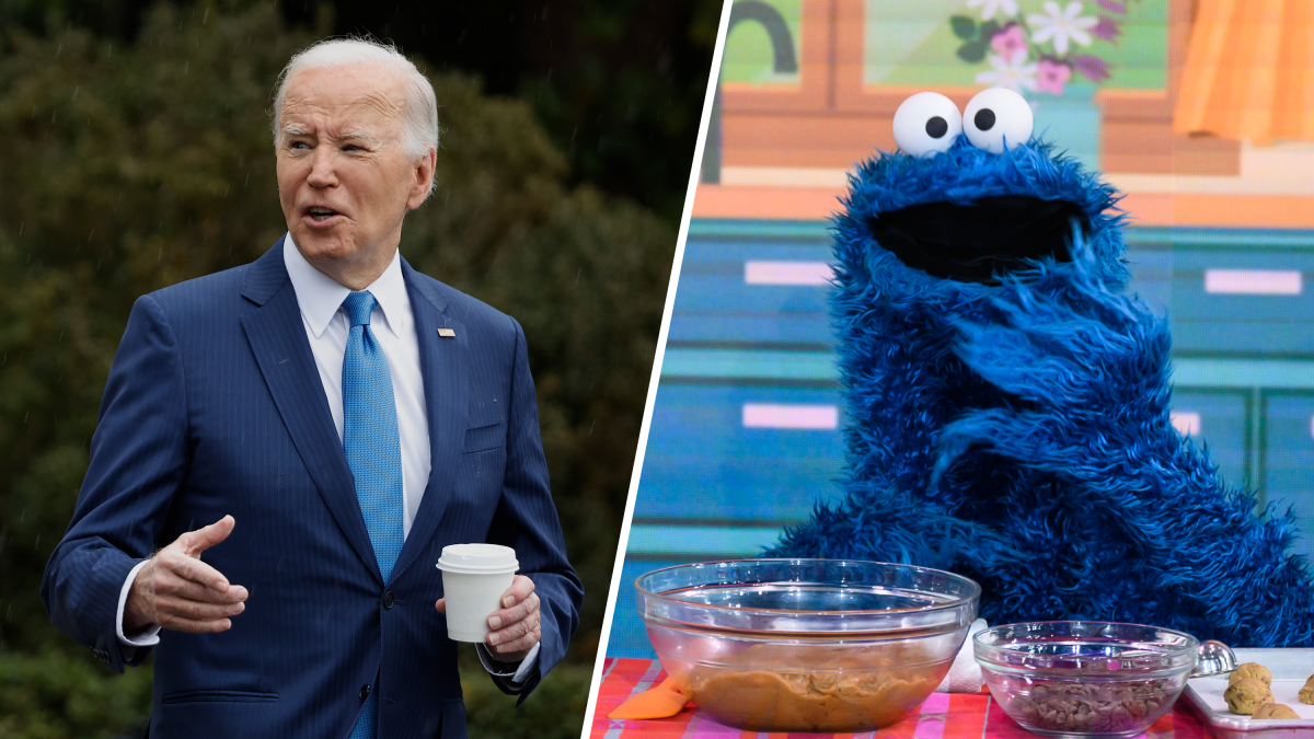 President Joe Biden and Cookie Monster are both sick and tired of ...