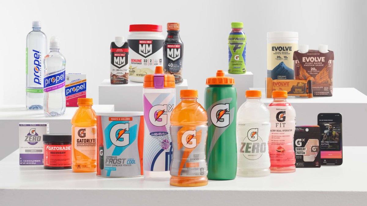 Gatorade enters new categories — even unflavored water — as competition ...