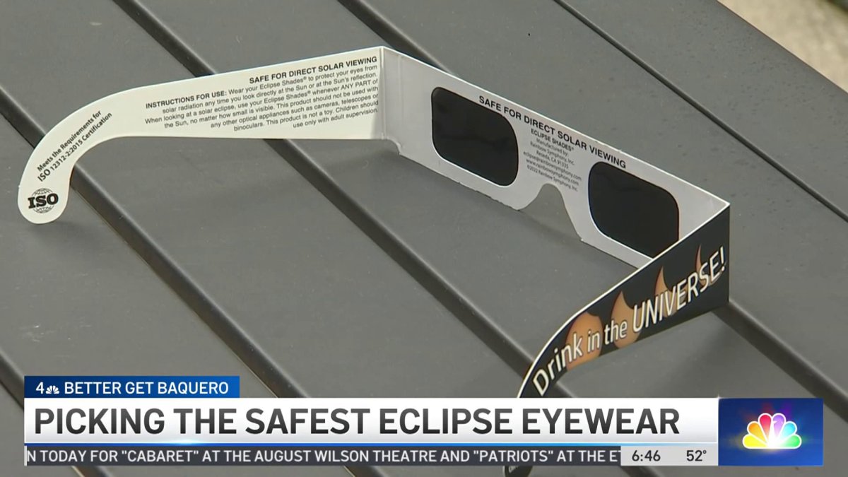 How to pick the safest solar eclipse eye protection: Better Get Baquero ...