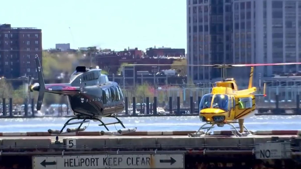 Helicopter noise complaints surge in New York City – NBC New York