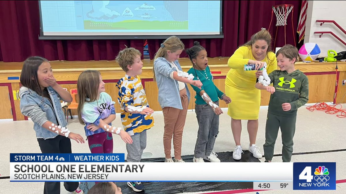 Violeta Yas Visits Scotch Plains for Weather Kids – NBC New York