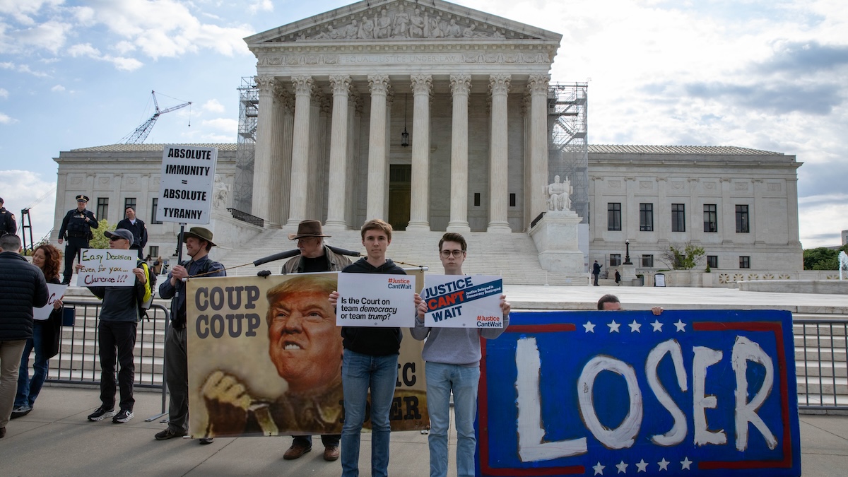 Supreme Court Hears Trump Immunity Case Nbc New York