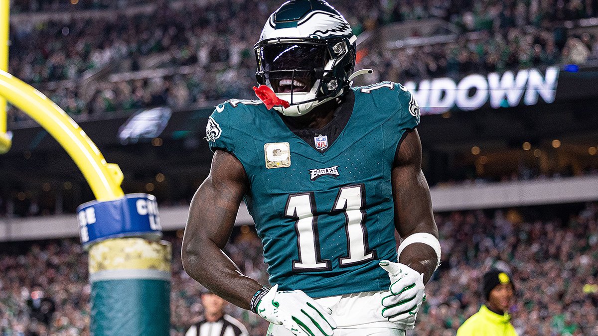 AJ Brown, Eagles agree to 3-year deal worth $96 million – NBC New York