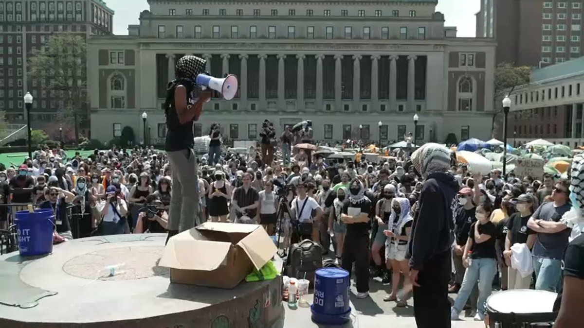 Talks between Columbia University leaders, protesters at impasse – NBC ...