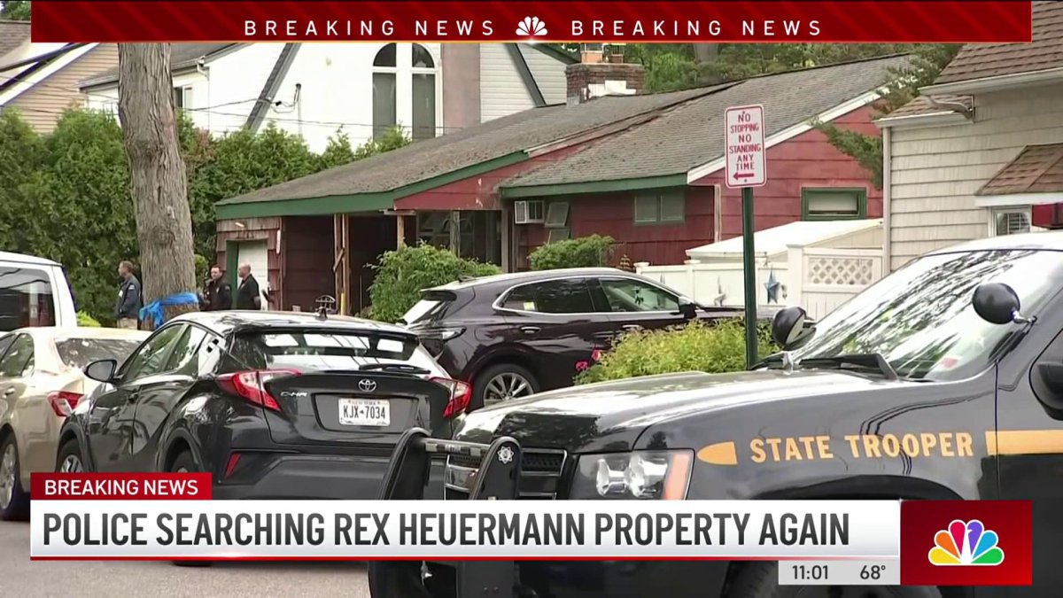Police Searching Gilgo Beach Suspect Rex Heuermanns House In Massapequa Park Again Nbc New York