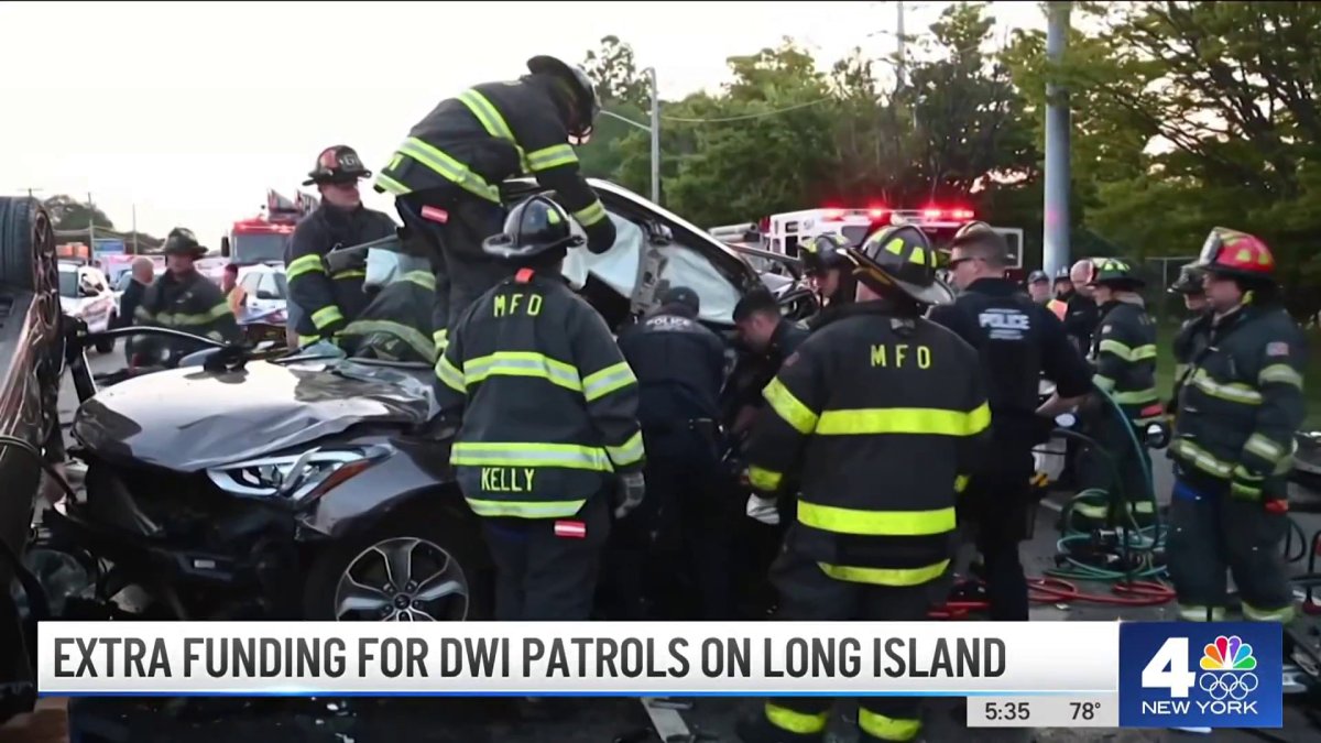 Long Island police get extra funding for DWI patrol – NBC New York