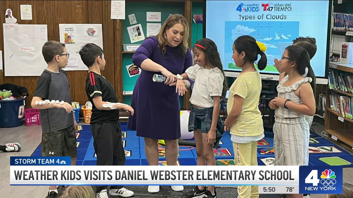 Violeta Yas Visits Daniel Webster School – NBC New York