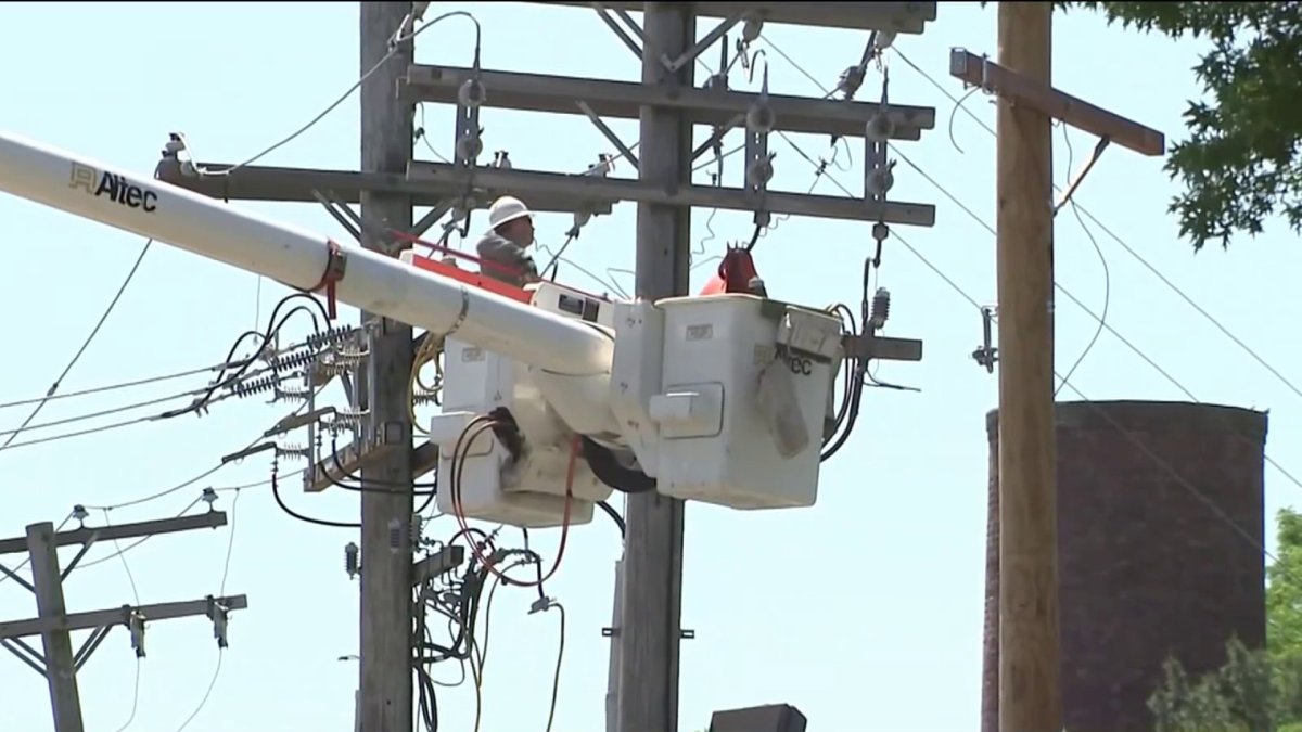 Sweltering night expected for NJ residents without power – NBC New York