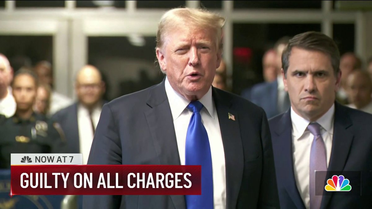 Guilty on all charges: Donald Trump convicted on all 34 felony counts ...