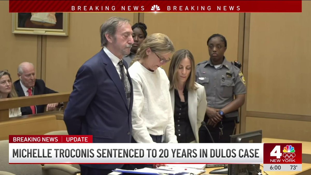 Michelle Troconis sentenced to 20 years in Dulos case – NBC New York