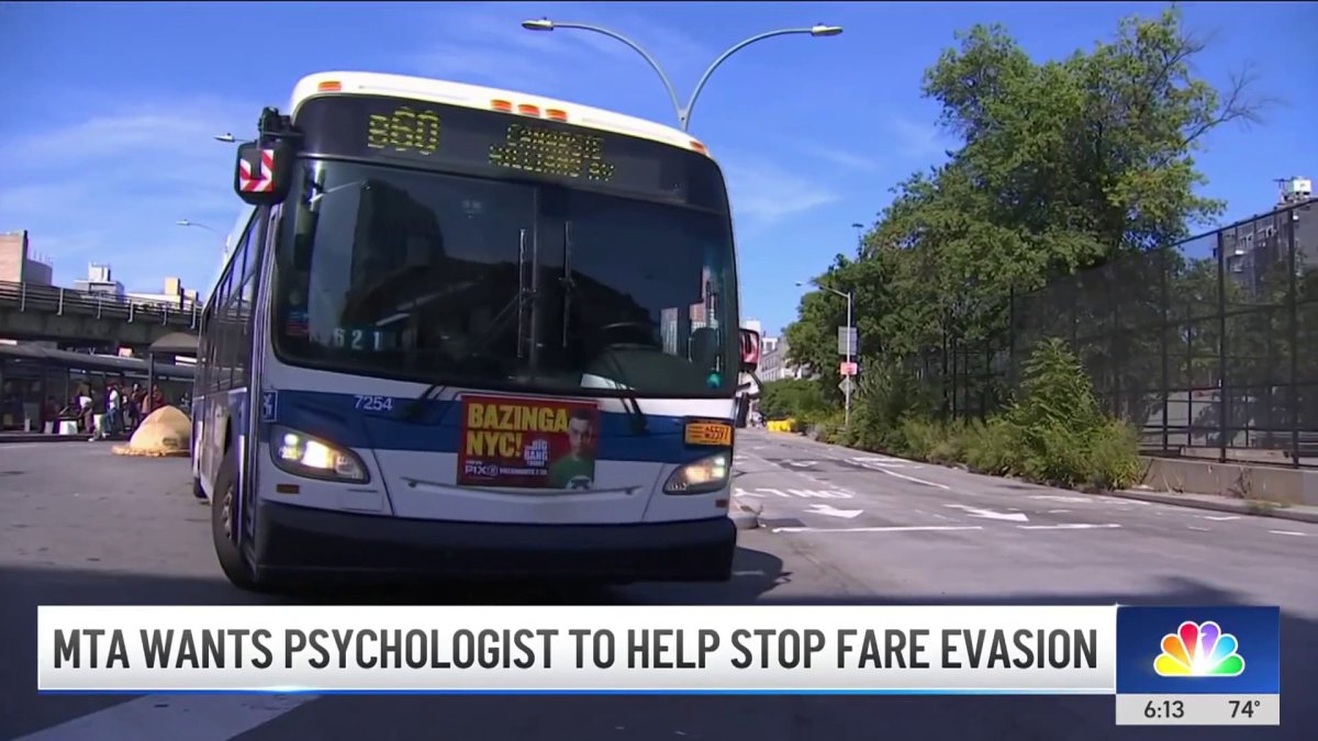 MTA wants psychologist to help stop fare evasion – NBC New York