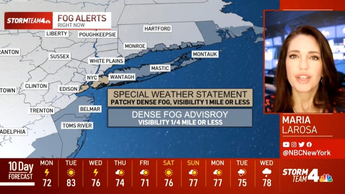 Latest Forecast From Storm Team 4 – NBC New York
