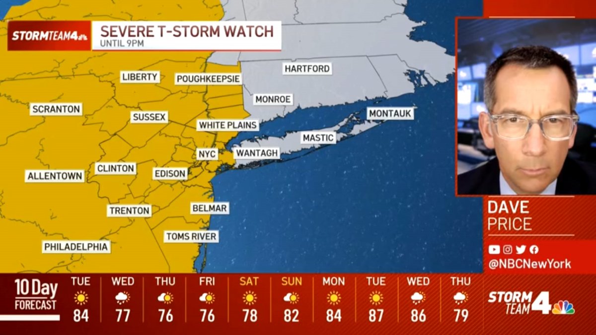 Latest Forecast From Storm Team 4 – NBC New York