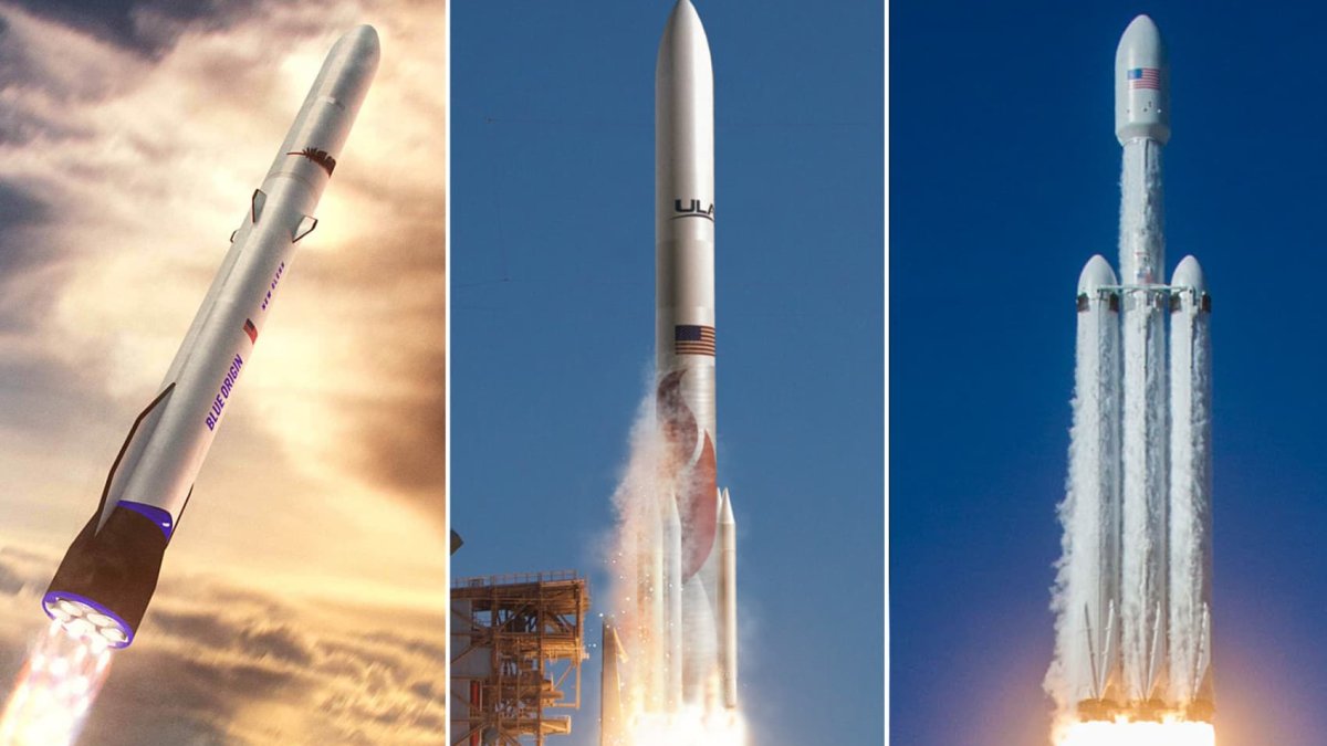 Bezos’ Blue Origin joins SpaceX, ULA in winning bids for $5.6 billion Pentagon rocket program ...