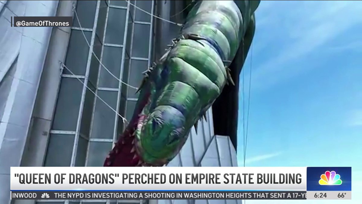 Why is there a dragon on top of the Empire State Building? – NBC New York
