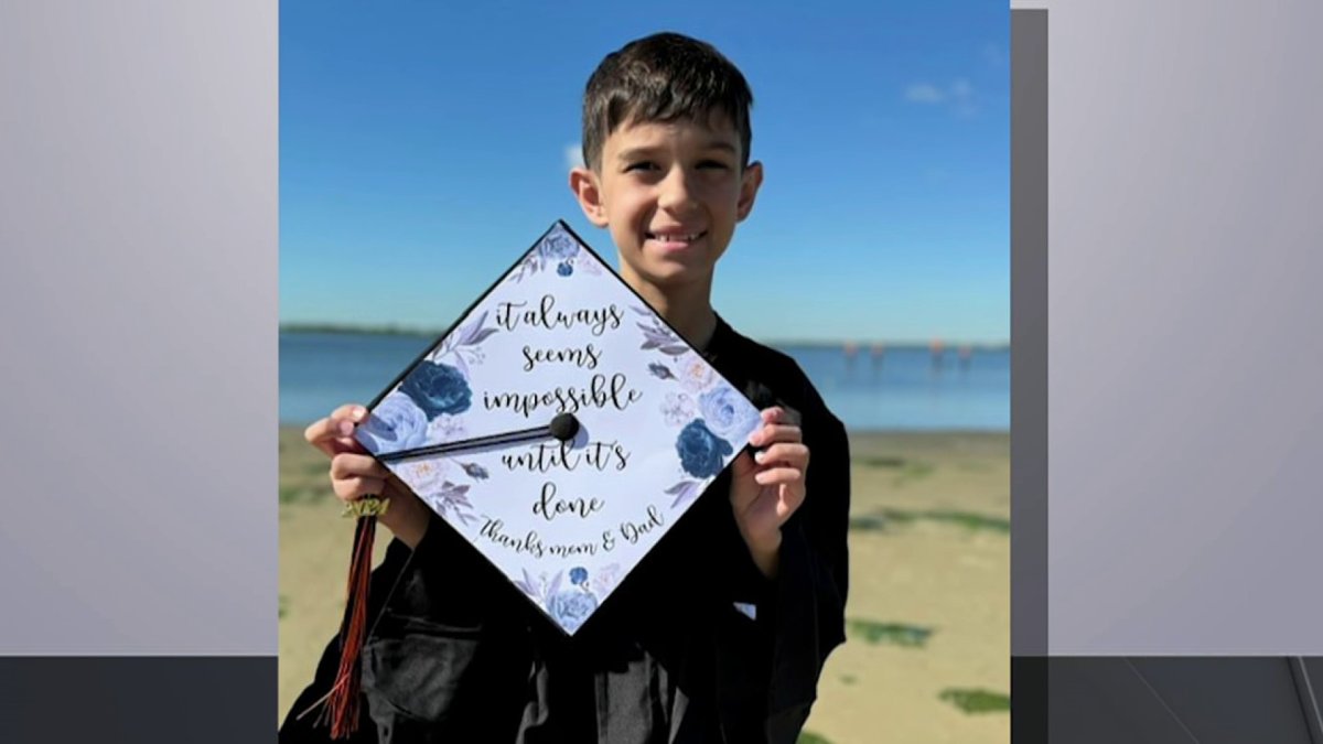 11-year-old high school graduate from Long Island – NBC New York