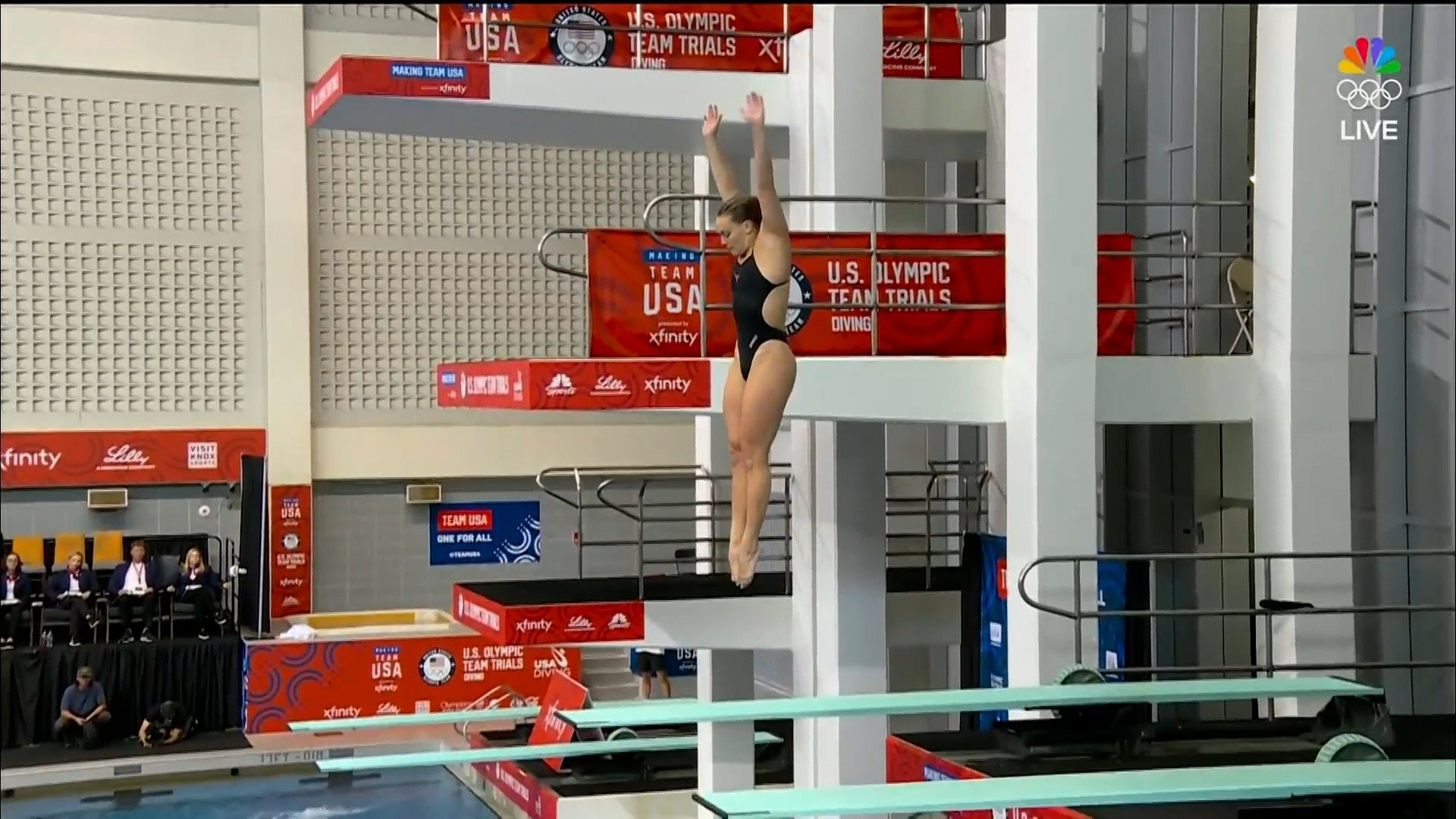 Alison Gibson secures Olympic spot on 3m springboard – NBC New York