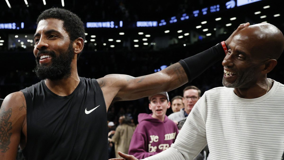 Mavs’ Kyrie Irving signs his father to shoe deal, report says – NBC New ...