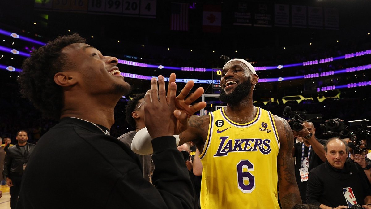 Looking back at some of the NBA’s best father-son duos – NBC New York